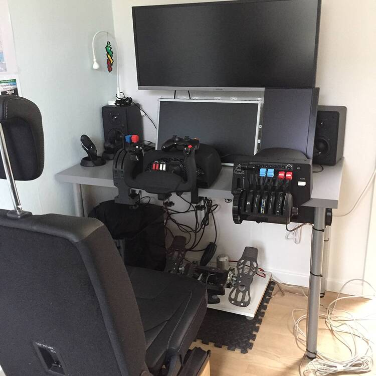 How to configure a complete cockpit with tactile transducers - Hardware ...