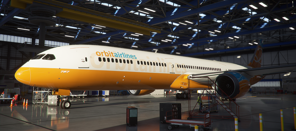 Orbit Airlines - Boeing 787 - Aircraft - Microsoft Flight Simulator Forums