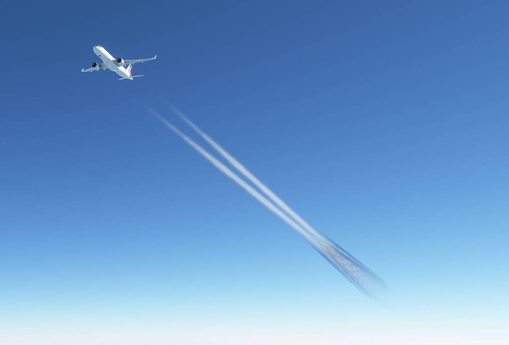 Contrails graphics are strange - Aircraft & Systems - Microsoft Flight ...