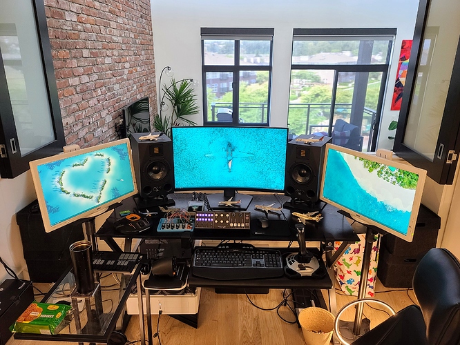 Post your FS setup pics! - General Discussion - Microsoft Flight ...