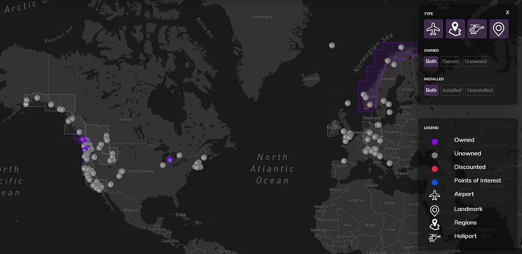 Marketplace - Map for Sceneries and Airports Available? - Resolved ...