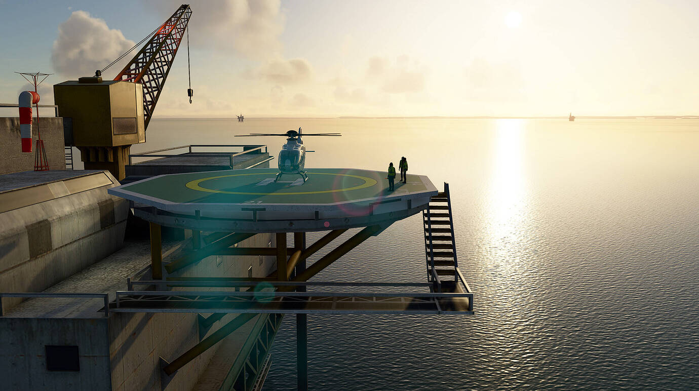Oil Rigs updated with landable helipad ( CA & AK ) - Airports ...