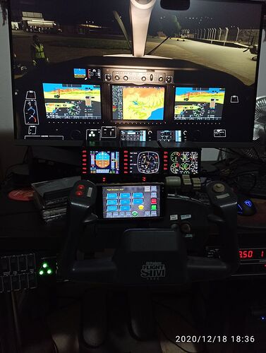 Logitech Flight Instrument panels, i.e. airspeed indicator, turnslip ...