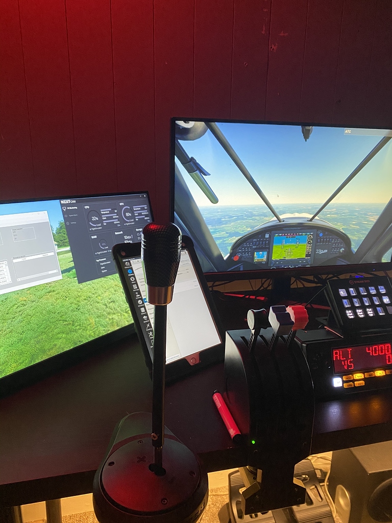 Xcub Flap handle with shifter - Home Cockpit Builders - Microsoft ...