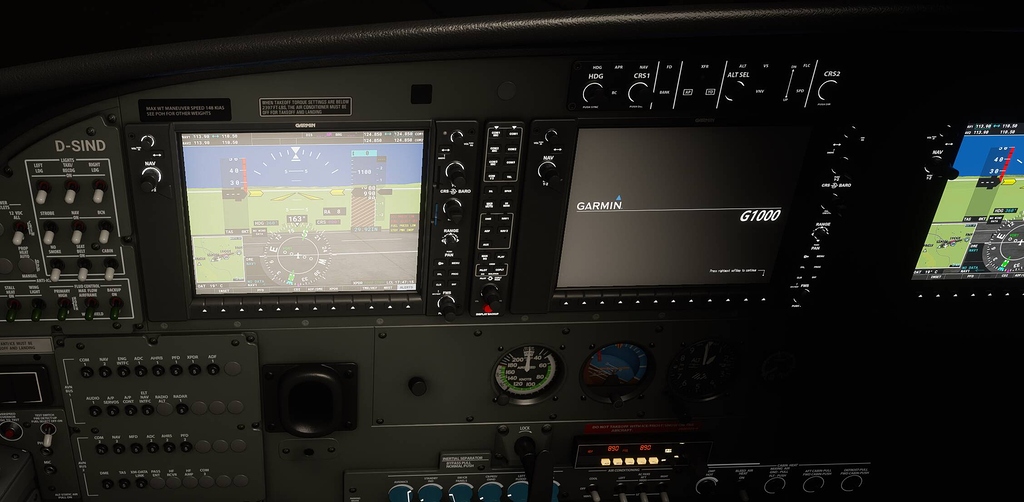 G1000 Display reflects light with reversionary mode logic - SDK ...