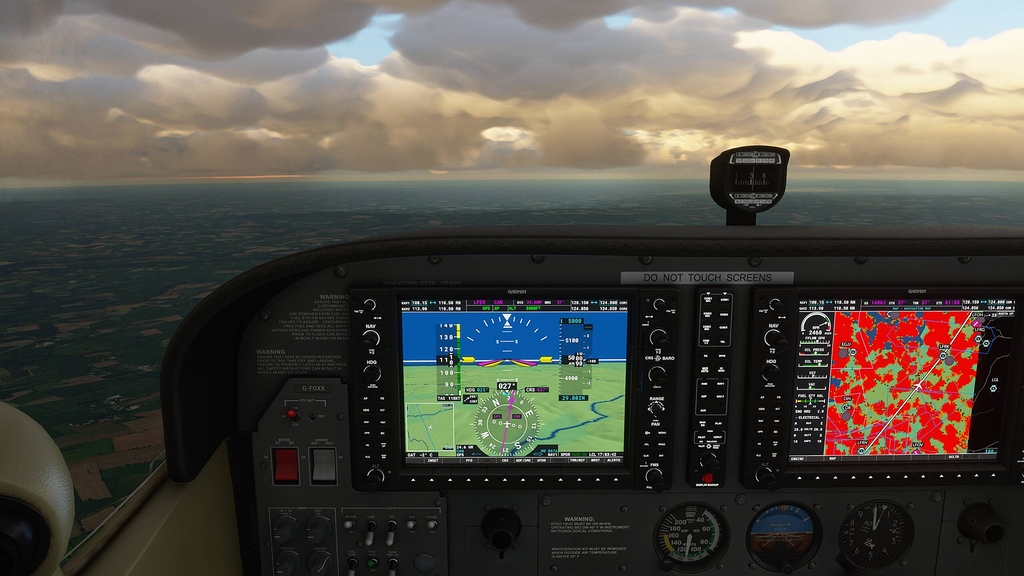 A story of VMC into IMC - World Discovery - Microsoft Flight Simulator ...