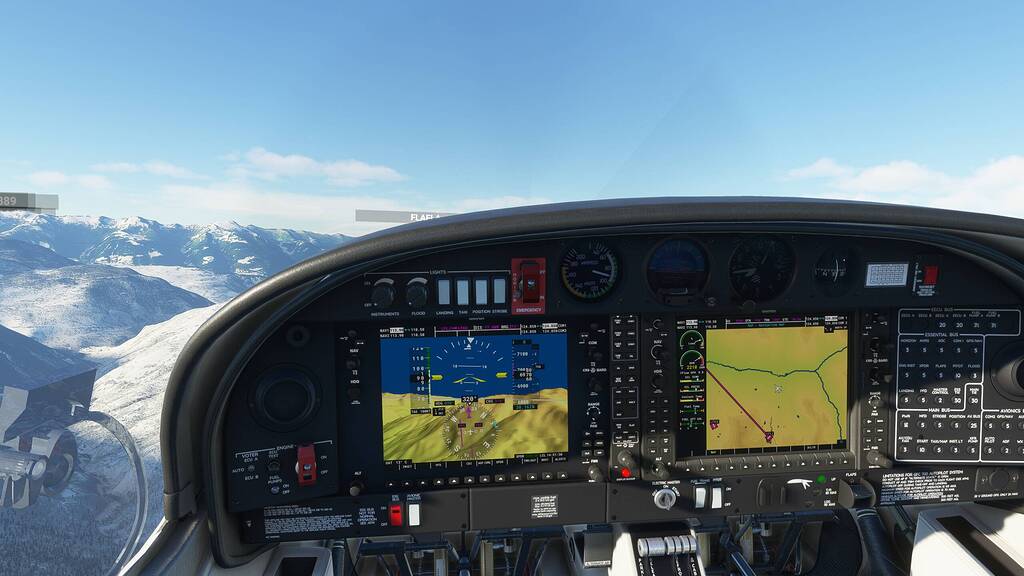 Diamond DA40NG Main PFD surround missing - Aircraft & Systems ...