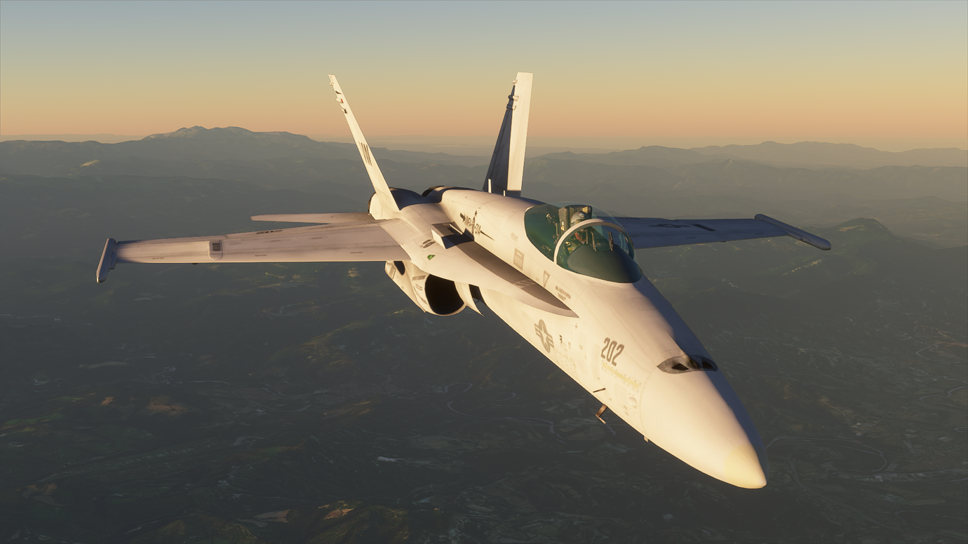 F-18 Hornet - World Photographer & Screenshots - Microsoft Flight ...