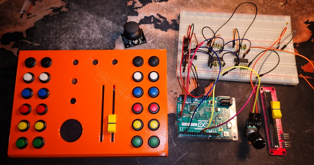 Work in Progress: Another 3D printed basic control Panel - Home Cockpit ...