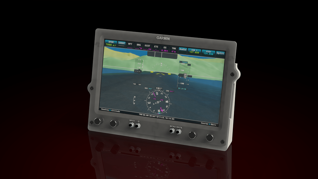 3D Printed Flight Simulator Panel V2 - Home Cockpit Builders ...