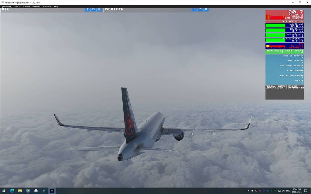 Low FPS with certain cloud layer - Install, Performance & Graphics - Microsoft Flight Simulator ...