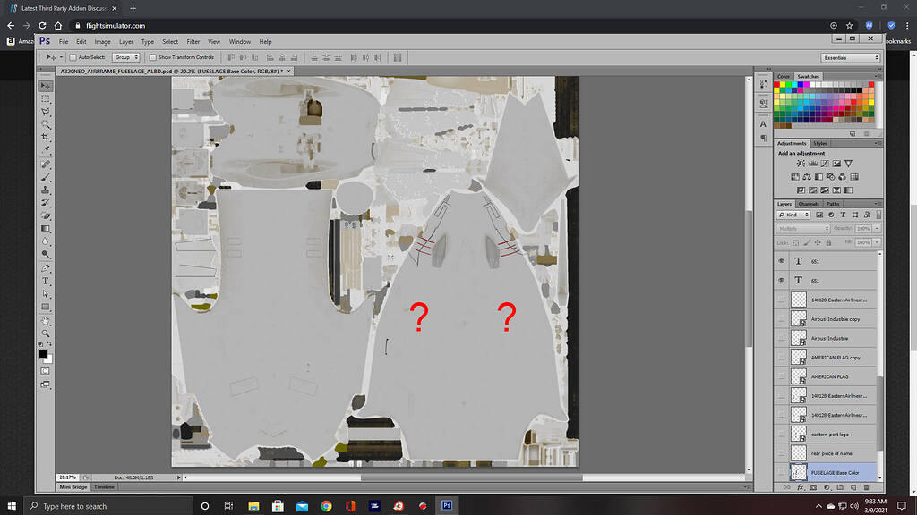 A320 Paint Kit Flaw - Tools & Utilities - Microsoft Flight Simulator Forums