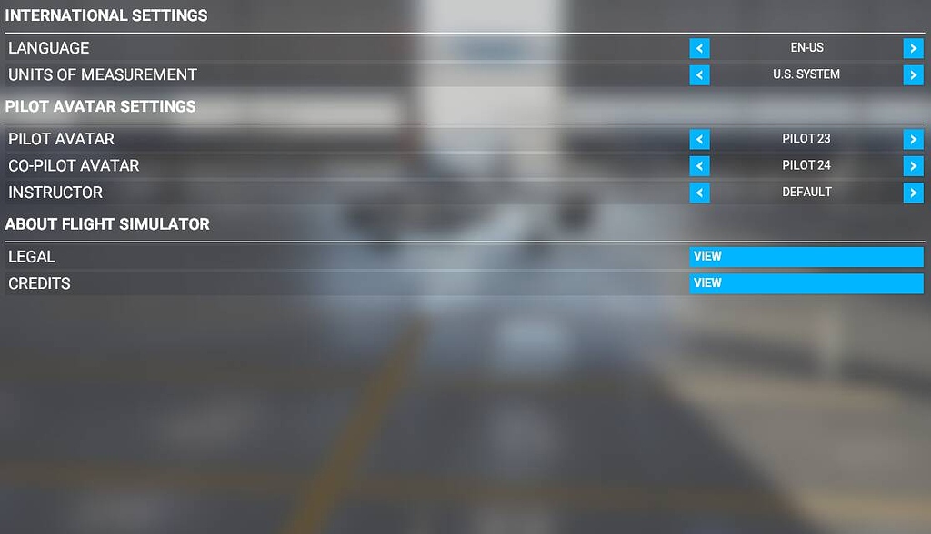 Correct units settings! - Wishlist - Microsoft Flight Simulator Forums