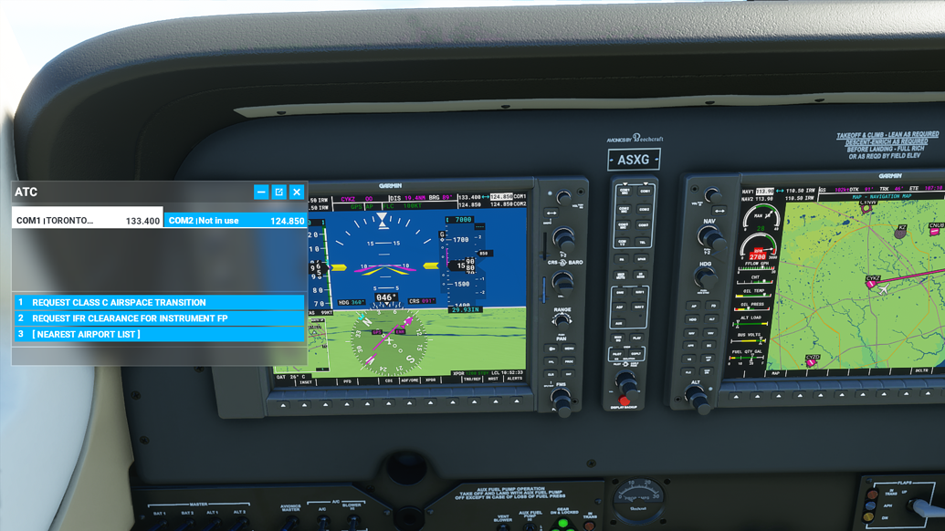 [HOW-TO] Creating a basic IFR Flight Plan via G1000 then filing with ...