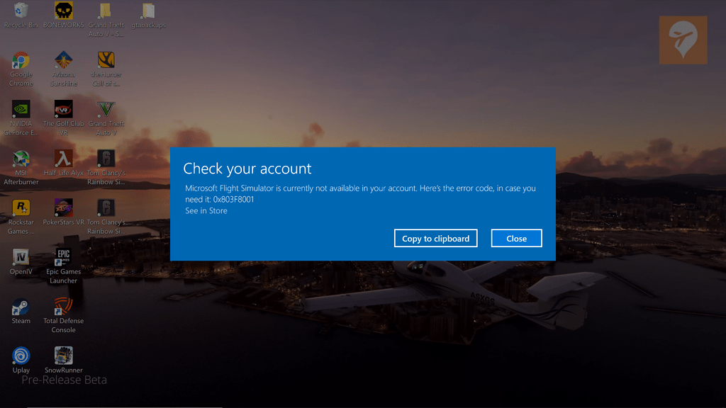 When i click on icon to start fs2020 - General Discussion - Microsoft ...