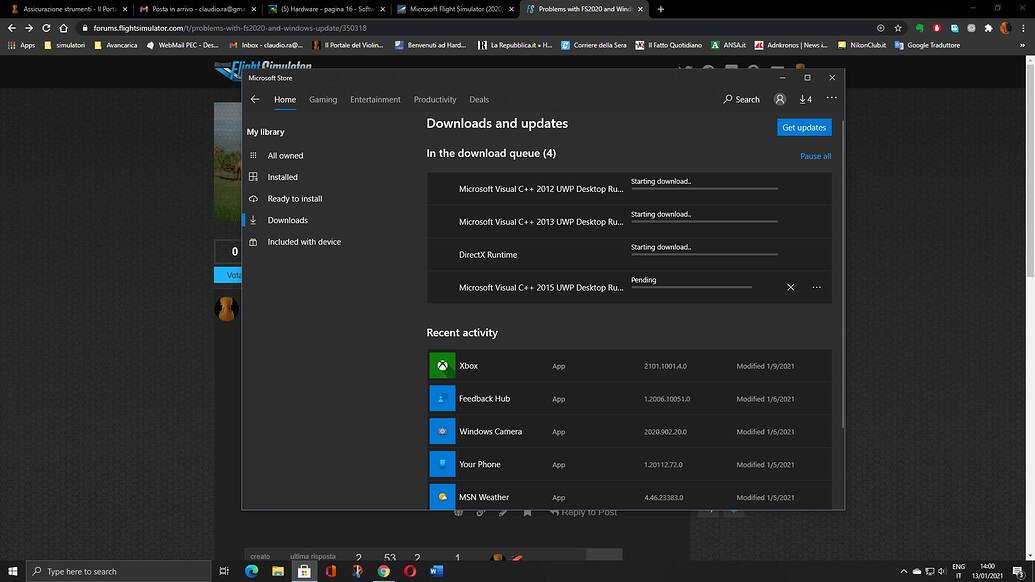 Problems with FS2020 and Windows Update - Install, Performance & Graphics - Microsoft Flight ...