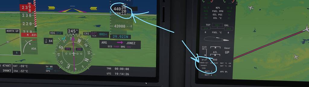 Longitude Cabin Altitude 10K+ (pic) - General Discussion - Microsoft ...