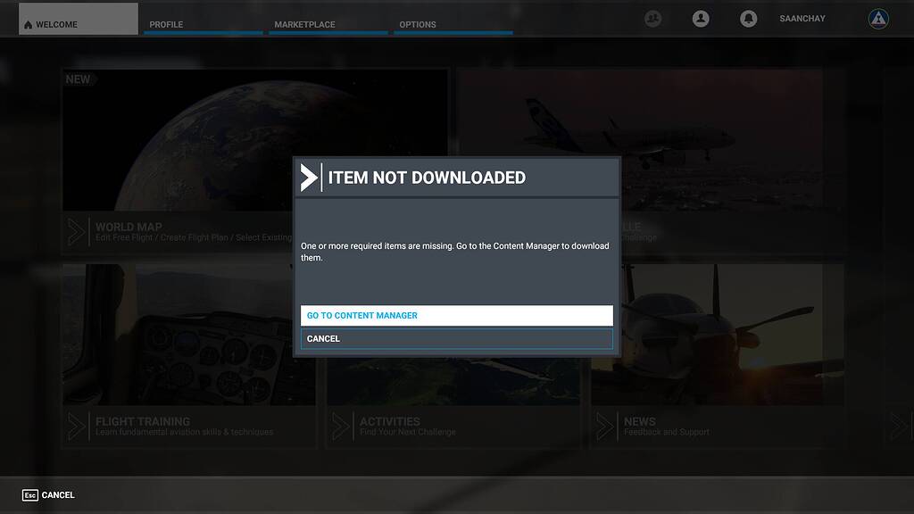 Cannot do landing challenges anymore - User Interface & Activities - Microsoft Flight Simulator ...