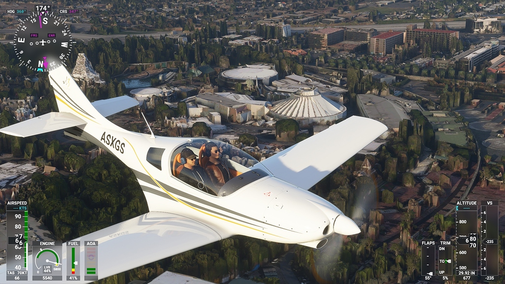 Disneyland! - World Photographer & Screenshots - Microsoft Flight ...
