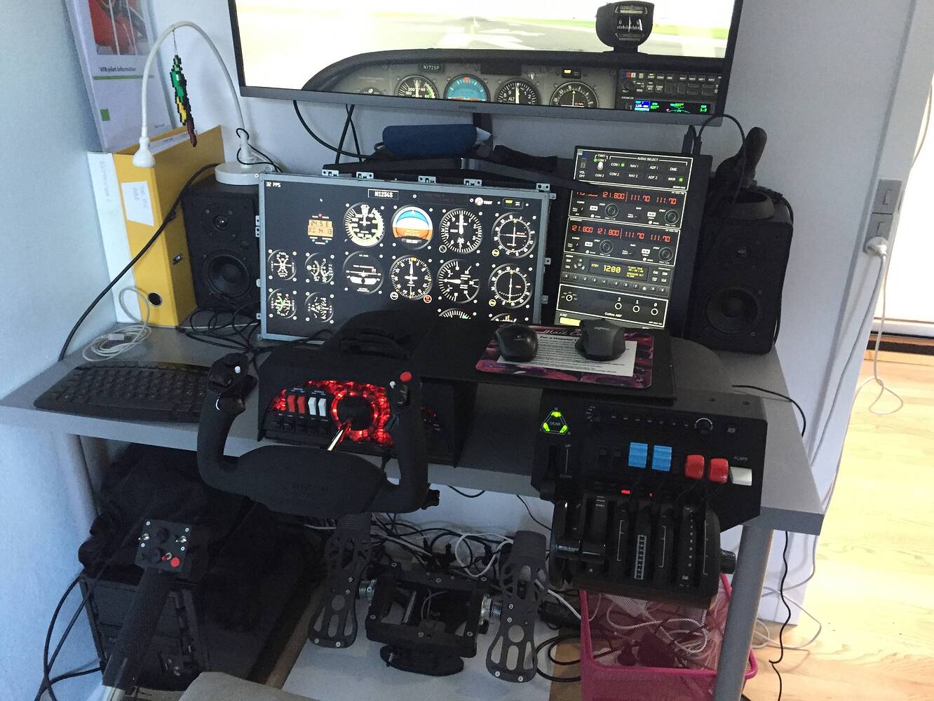 How to configure a complete cockpit with tactile transducers - Hardware ...