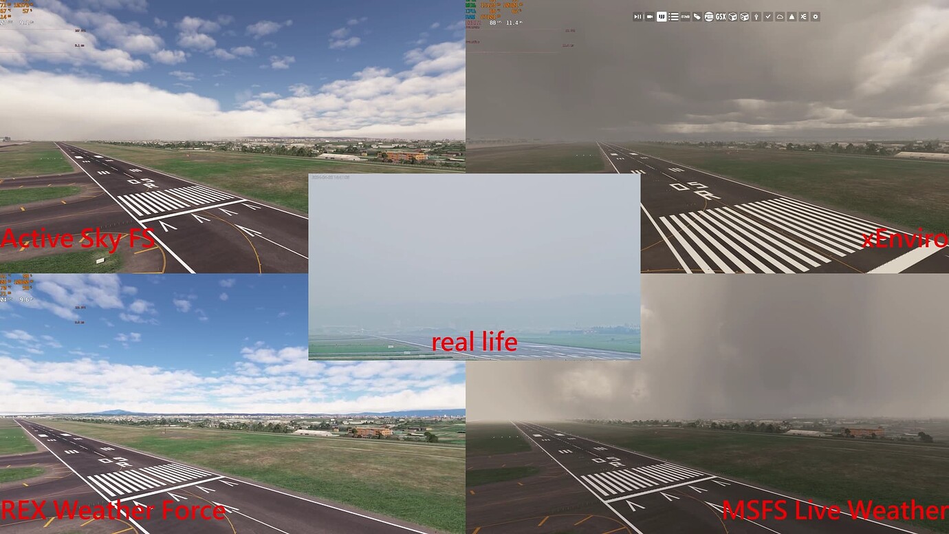 MSFS Live Weather,Rex Weather Force,Active Sky FS,xEnviro 2020 ...