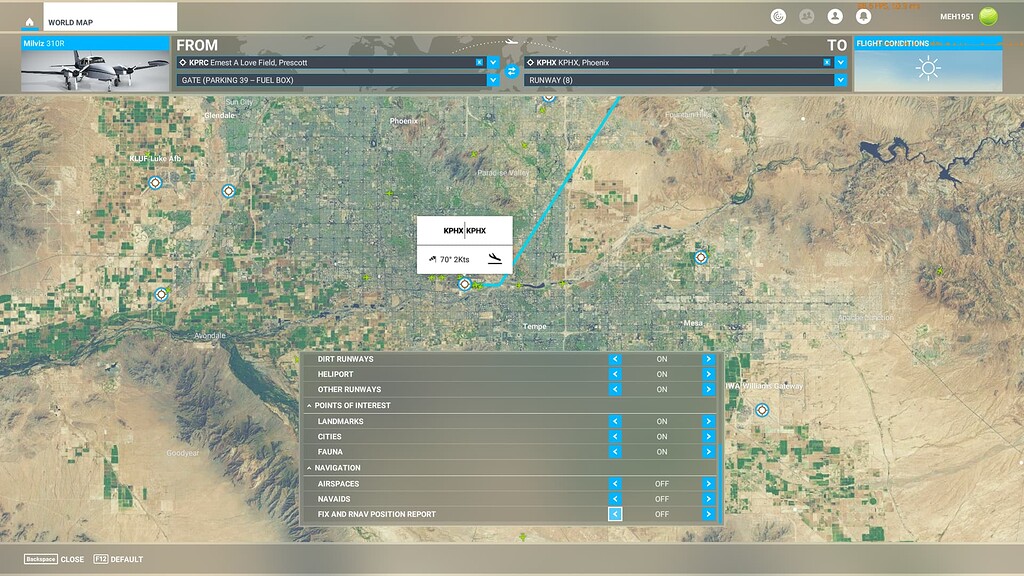 World Map Nav Aids does not save - Miscellaneous - Microsoft Flight ...