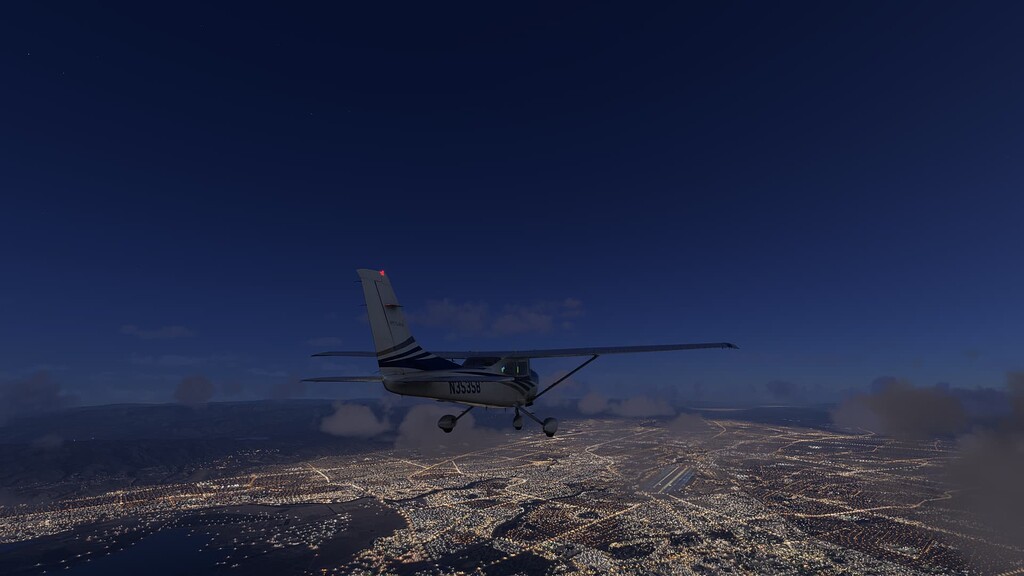 MSFS2024 night view is awesome! - General Discussion - Microsoft Flight ...