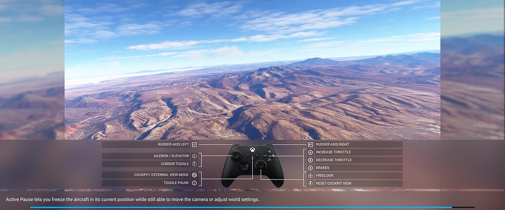 Xbox Basic Controls Overlay On Windows Pc Install Performance And Graphics Microsoft Flight 