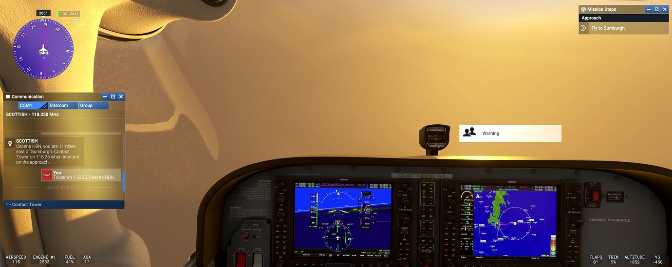 IFR Exam in Career mode cannot be completed due to ATC bug - User Interface & Activities ...