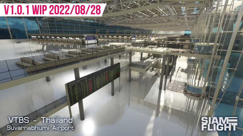 [DevDiary] VTBS Suvarnabhumi Airport Thailand | SiamFlight - Airports ...