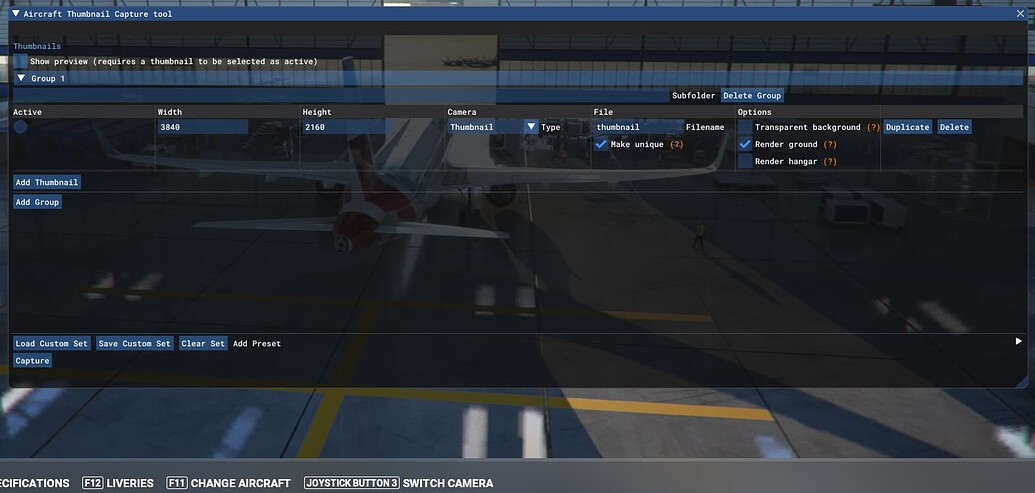 Thumbnails - SDK - Microsoft Flight Simulator Forums