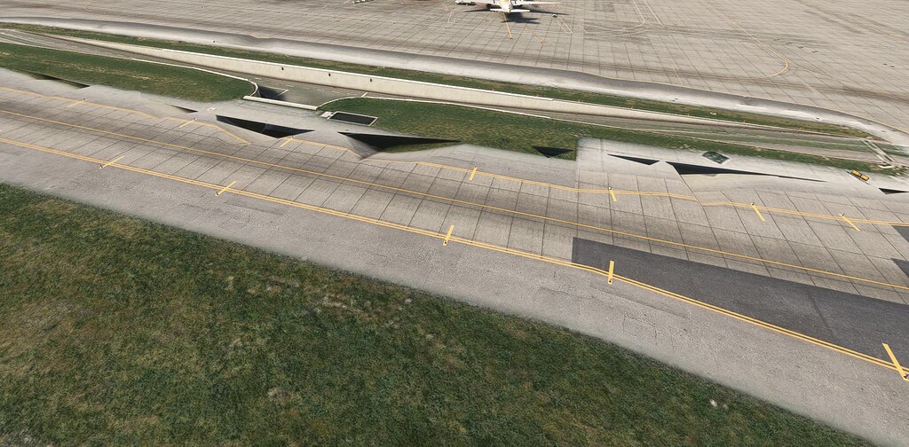 FlyTampa CYYZ - Taxiway elevation issue - Scenery & Airports ...