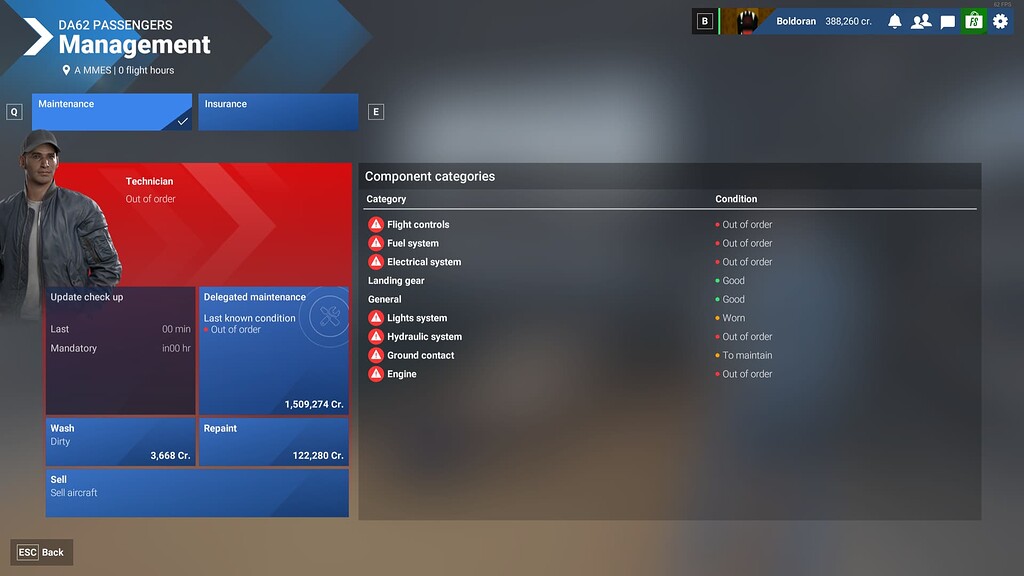 Career mode VIP charter Plane crash at Skipping flight segment - User ...