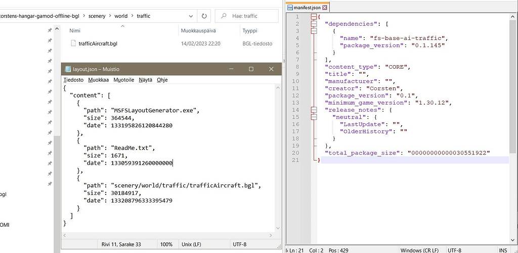 Overtaking trafficAircraft.bgl from official folder - Hardware ...