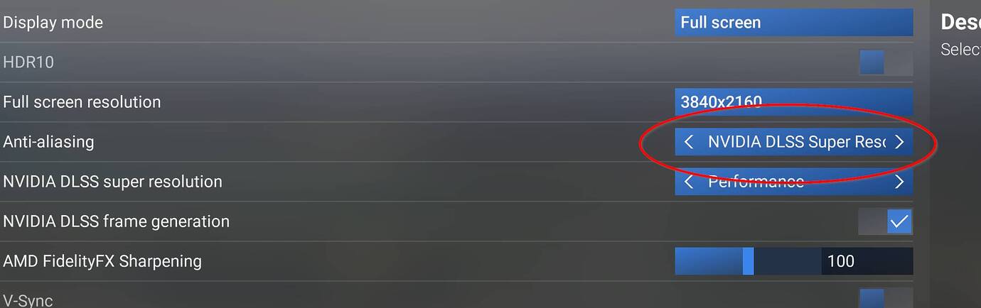 Anti Aliasing set to DLSS all the time - Install, Performance ...