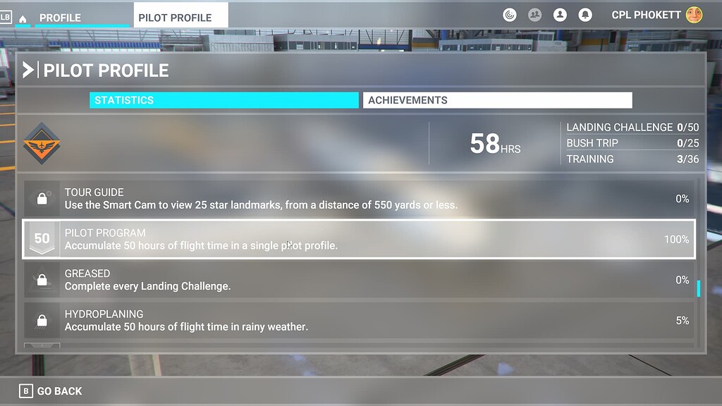 Finally got "Pilot Program"! - User Interface & Activities - Microsoft ...
