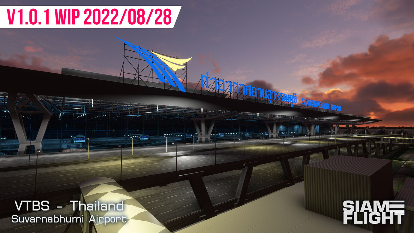 [DevDiary] VTBS Suvarnabhumi Airport Thailand | SiamFlight - Airports ...