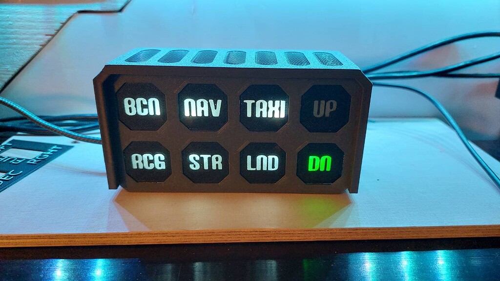 LiPa v1.0.0 - DIY Arduino Mini Lights Panel - Home Cockpit Builders ...