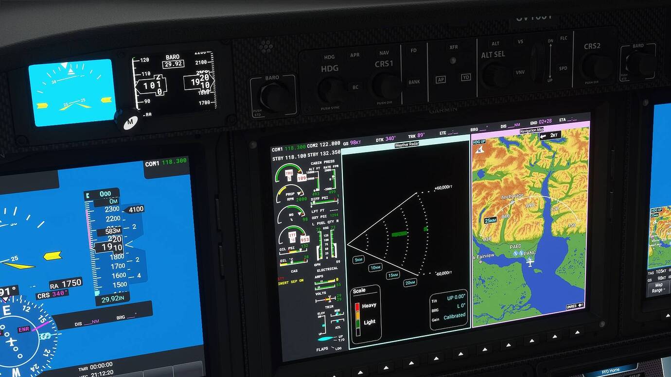 No info in the weather radar - garmin - Aircraft & Systems - Microsoft ...