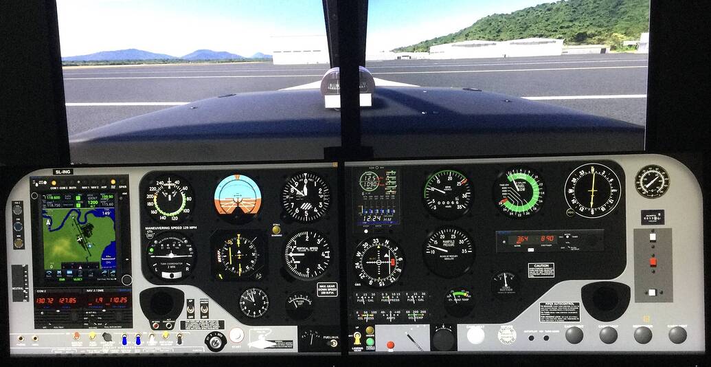 Multiple Monitor Home Cockpit setup... possible? - Home Cockpit ...