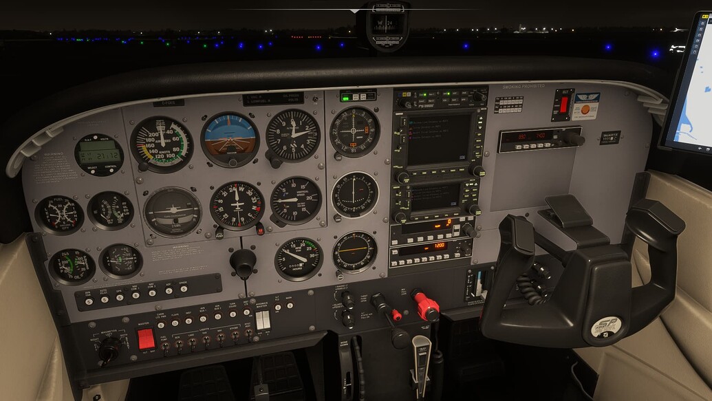 C172 Cockpit Lights - Aircraft & Systems - Microsoft Flight Simulator ...