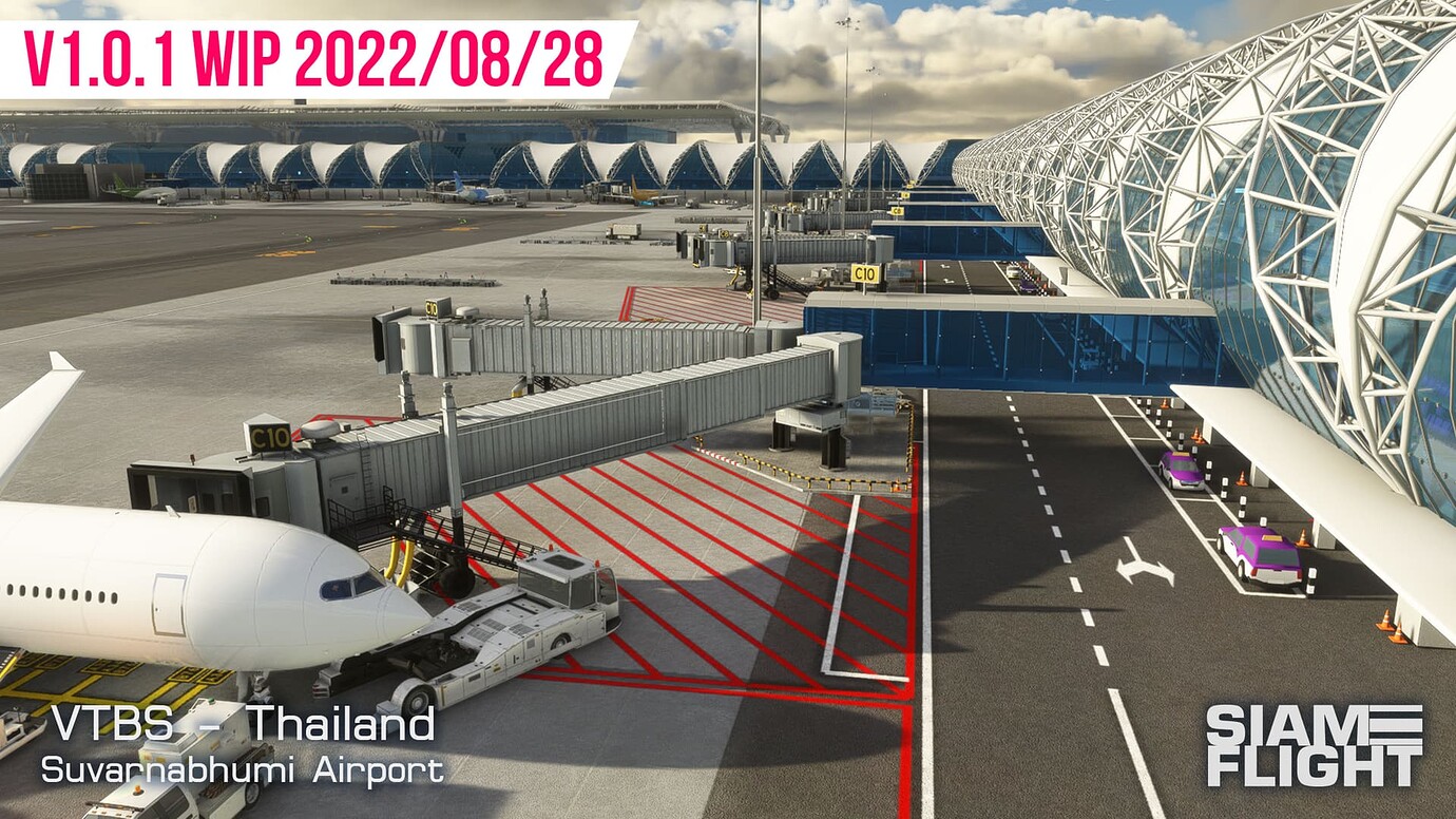 [DevDiary] VTBS Suvarnabhumi Airport Thailand | SiamFlight - Airports ...