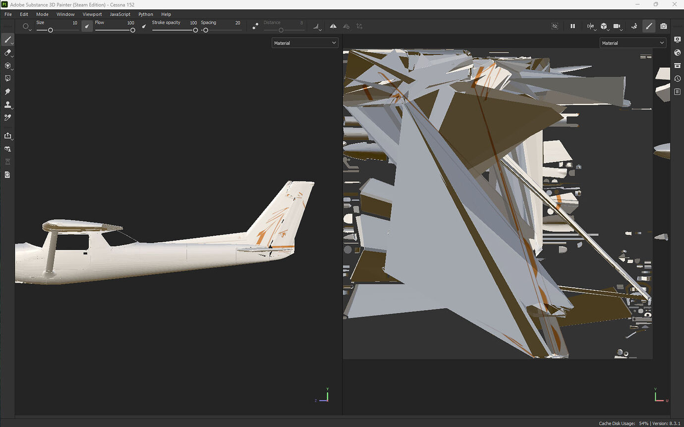 3D Livery Painting on the MSFS Models - #194 by PacManPilot - SDK ...
