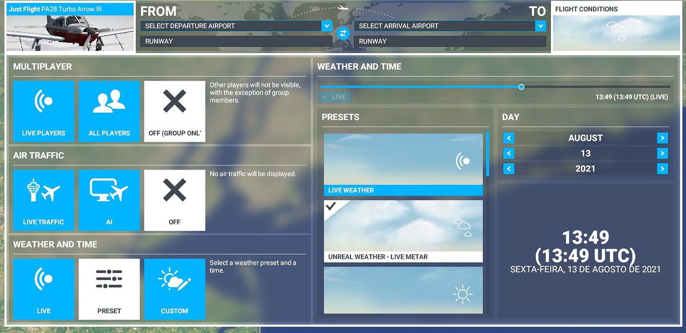 Internal MSFS traffic/multiplayer settings for IVAO - General Discussion - Microsoft Flight ...