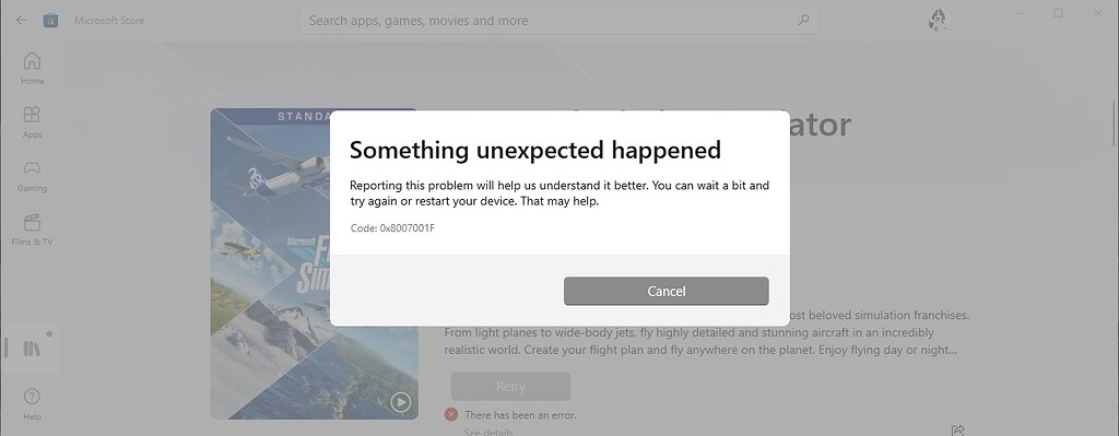 Error "Something unexpected happened" after update interrupted - Hardware & Peripherals ...