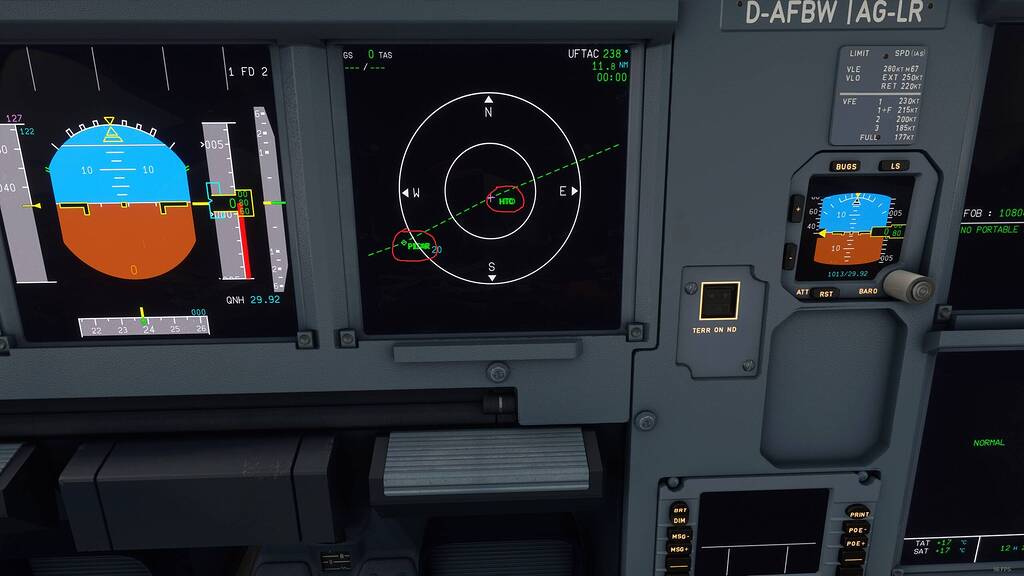 MFD waypoint letters overlap - Aircraft - Microsoft Flight Simulator Forums