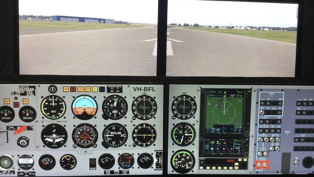 Multiple Monitor Home Cockpit setup... possible? - Home Cockpit ...