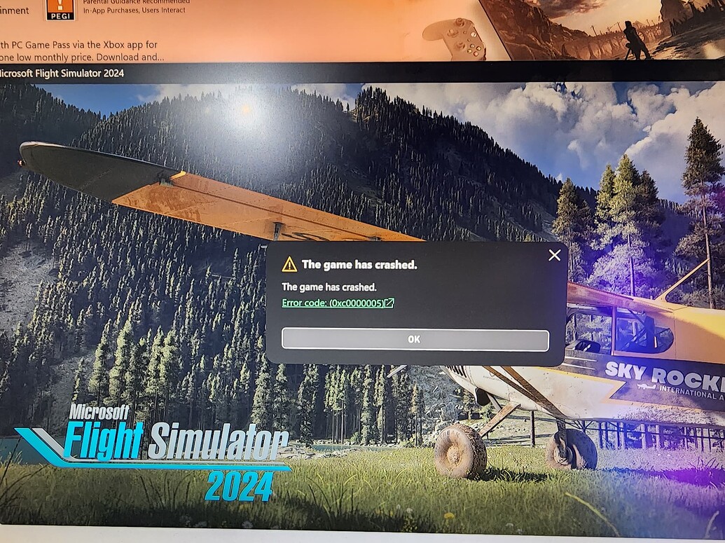 "The Game has crashed" - Xbox Game Pass - Tried everything - Install ...