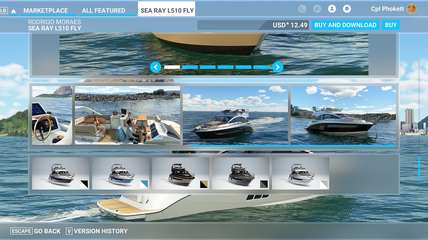 Marine RM = Pilotable Boats in MSFS 2020! - Aircraft - Microsoft Flight ...