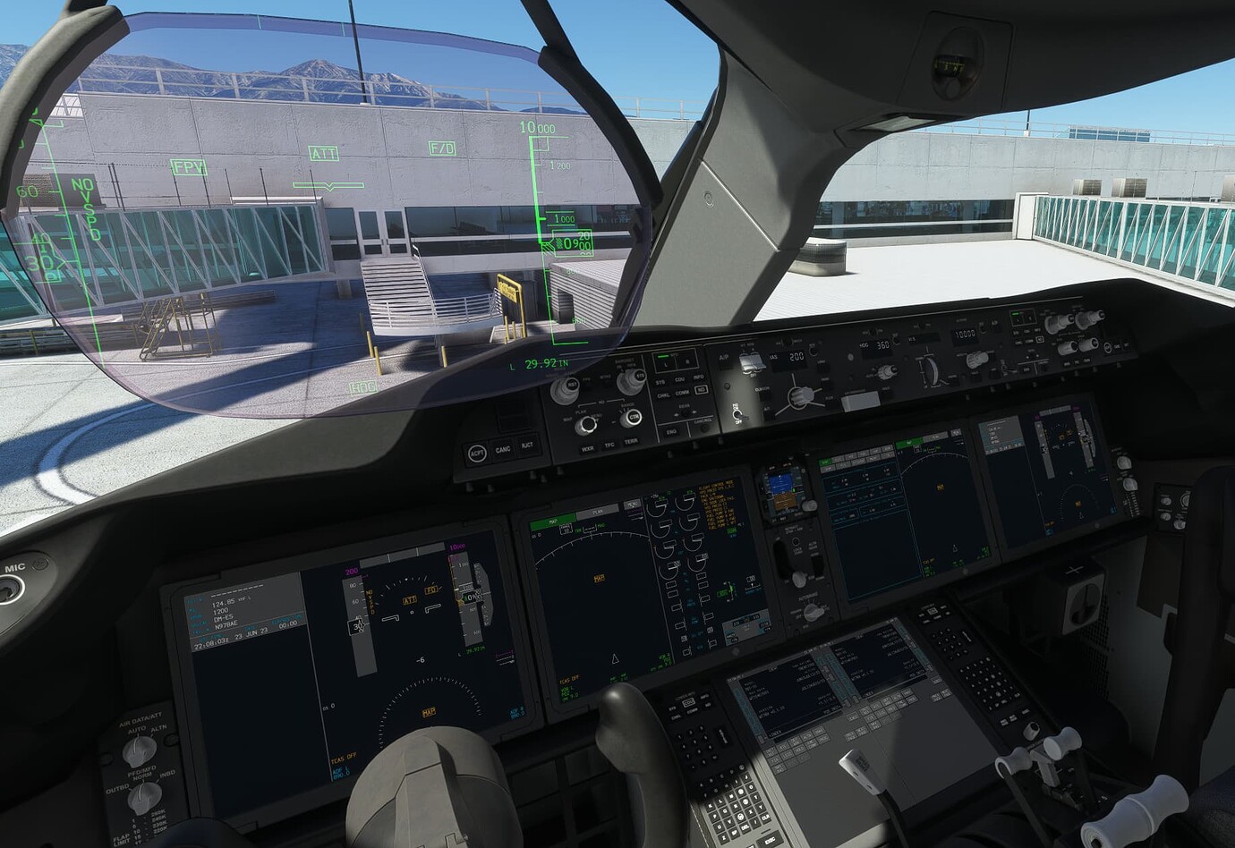 787 ND, FMC Displays and HUD not working. (Black screen) - Aircraft ...